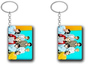 Mishra company BTS Sky Blue Group 2 Keychain Key Chain Price in India ...