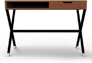 Lakdi - The Furniture Co. Engineered Wood Office Table Price in India ...