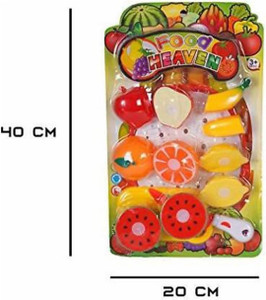 Ciffra VELCRO FRUIT SET FOR KIDS WITH REALISTIC FRUITS|ROLE PLAY TOY ...
