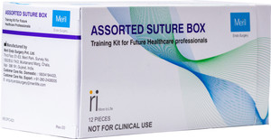 Meril For medical students to practice suturing,Assorted Suture Kit-3 ...