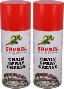 shreenik Savsol chain Lubricant Spray & Chain Cleaner Spray_(150*2 ml ...