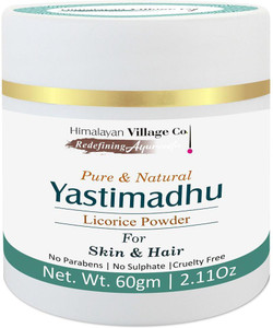 HIMALAYAN VILLAGE CO. Mulethi Powder (Yashtimadhu Root Powder ...