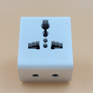 CONA CUBE 3 in 1 multiplug multipin (Pack of 2) Three Pin Plug Price in ...