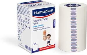 HANSAPLAST Fixation Tape | Pack of 4 (7.5cm x 9.14m) | First Aid Tape ...