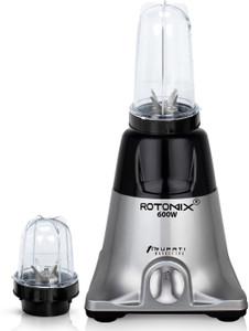 Rotomix Mixer Grinder with 2 Bullets Jars Set 600 W Mixer Grinder Price ...