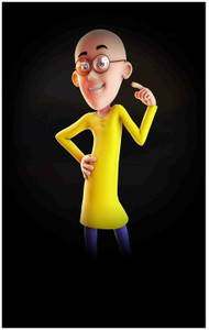 Motu Patlu Big Size Flex Poster For Room MD-4290 Photographic Paper ...