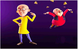 Motu Patlu Big Size Flex Poster For Room MD-4289 Photographic Paper ...