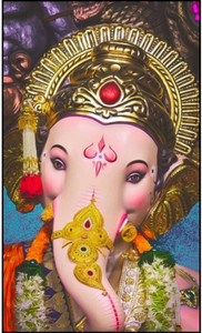 Lord Ganesh Ji Poster, Bal Ganesh Poster , Dancing Ganesh Ji Posters ...