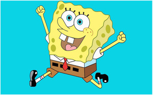 SpongeBob Big Size Flex Poster For Room MD-3907 Photographic Paper ...