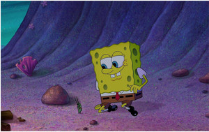 SpongeBob Big Size Flex Poster For Room MD-3918 Photographic Paper ...