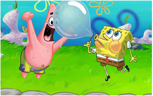 SpongeBob Big Size Flex Poster For Room MD-3887 Photographic Paper ...