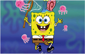 SpongeBob Big Size Flex Poster For Room MD-3916 Photographic Paper ...