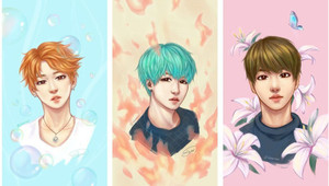 BTS Bangtan Boys Poster, BTS BBMAS Poster , BTS Band Members Posters ...