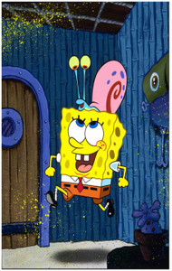 SpongeBob Big Size Flex Poster For Room MD-3875 Photographic Paper ...