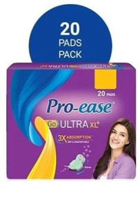 Pro-ease Go Ultra XL Plus ( 20 Pads ) Sanitary Pad | Buy Women Hygiene ...