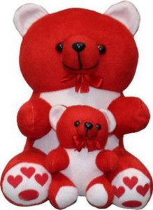 NP Toys 30cm red teddy bear for girl mother & sun teddy bear (30cm) red ...