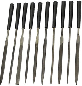 Buram 10Pcs Needle File Set Size 4x160cm Combination Chisel Set Price ...