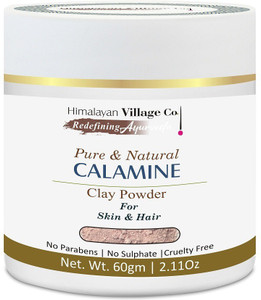 HIMALAYAN VILLAGE CO. Pure & Organic Natural Calamine Powder for Skin ...