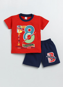 TINY BINY Boys Casual T-shirt Shorts Price in India - Buy TINY BINY ...