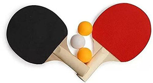 Gmefvr Kids Table Tennis Rackets Set ( 2 Rackets, 3 Balls) Table Tennis ...