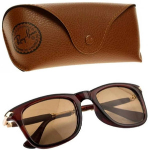 AP DESIGN Ray ban case Pouch Brown - Price in India | Flipkart.com