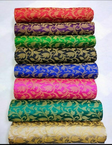 Jacquard Woven Blouse Material Price in India - Buy Jacquard Woven ...
