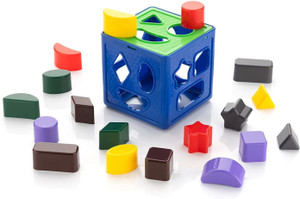 Toygear Geometric And Trigonometric Activity Cube Shape Sorting Puzzle ...