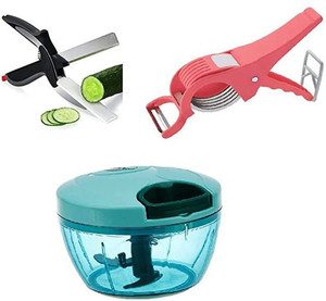 VEDIKA Vegetable Chopper with bhindi cutter with smart cutter Vegetable ...