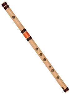 HARIPRASAD Beginner C scale/natural right handed bamboo bansuri 19 Inch ...