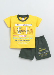 TINY BINY Boys Casual T-shirt Shorts Price in India - Buy TINY BINY ...