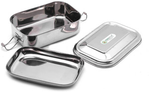 Flipkart.com | COCONUT Stainless Steel Lunch Box 1 Container Rectangle ...