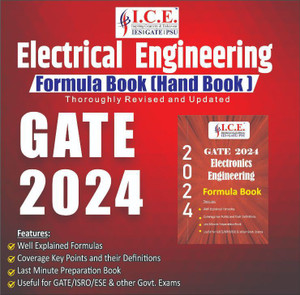 Gate Electrical Engineering 2024 Formula Book, Last Minute Preparation ...