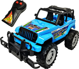 KCKIDS Remote Control Off Road Jeep with 5 Battery Forward, Backward ...