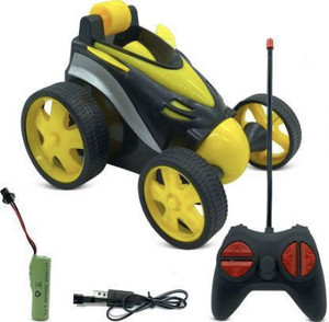 Just97 RC Cars Stunt Car, Double Sided Rotating 360 Flips Vehicles - RC ...