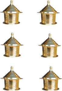 Craft World Kum kum Pot, Sindur Pot, Dabbi, Bharni, Sindura Farua,(Pck ...