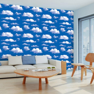 Flipkart SmartBuy 200 cm 3D Blue sky Wallpaper - Self-adhesive and ...