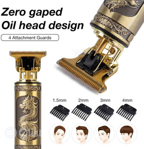 NITBUDDY Professional Maxtop t99 Golden Metal Body Trimmer Haircut ...