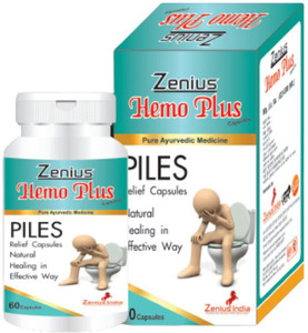 Zenius Hemo Plus Ayurvedic Capsules fast Relief Form Bavasir Price in ...