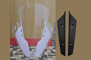 NH Industrial RC200/390 POWERPART Bike Headlight Visor Price in India ...