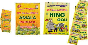 BAJAJMORA BC Hing Goli & Amala Pachak Sachet (25 Sachet, Rs 2/- each ...