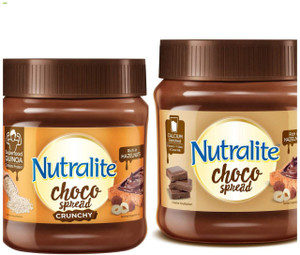 Nutralite Choco Spread Crunchy &Choco Spread | Hazelnut Spread ...