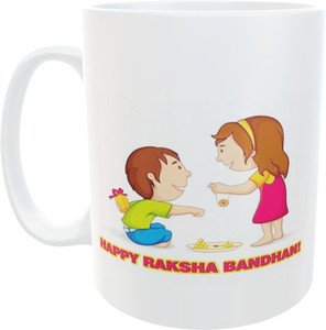 Misaki Happy Raksha Bandhan Printed Coffee|Best Gifting Mu Ceramic ...