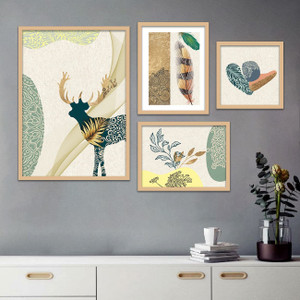 Relanta Aesthetic Premium Wall Decor Paintings with Frame for Home ...