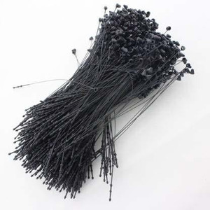 Flipkart.com | greengrow 3" BLACK1000 Pcs Plastic Loop Lock Pins Nylon ...