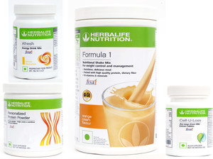 Herbalife Nutrition Formula 1 Orange Flavor+ Protein Power + Cell u ...