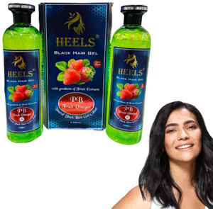 heels BLACK COLOR GEL PACK OF 1 , NATURAL BLACK - Price in India, Buy ...