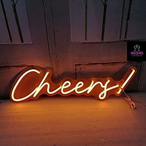 AS GLOWSIGNS Cheers Neon LED Lights Night Lamp Price in India - Buy AS ...