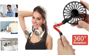 TECHEL Portable Hand Free Neck Fan Portable Hand Free Neck Fan USB Fan ...