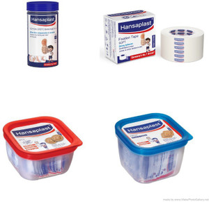 HANSAPLAST HP CREPE+2.50FIXATION TAPE+SPOT+PATCH First Aid Kit Price in ...