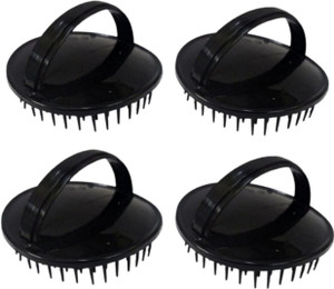 S Mark Hand Grip Round Plastic Hair Comb For Men And Boys | Pack Of 4 ...